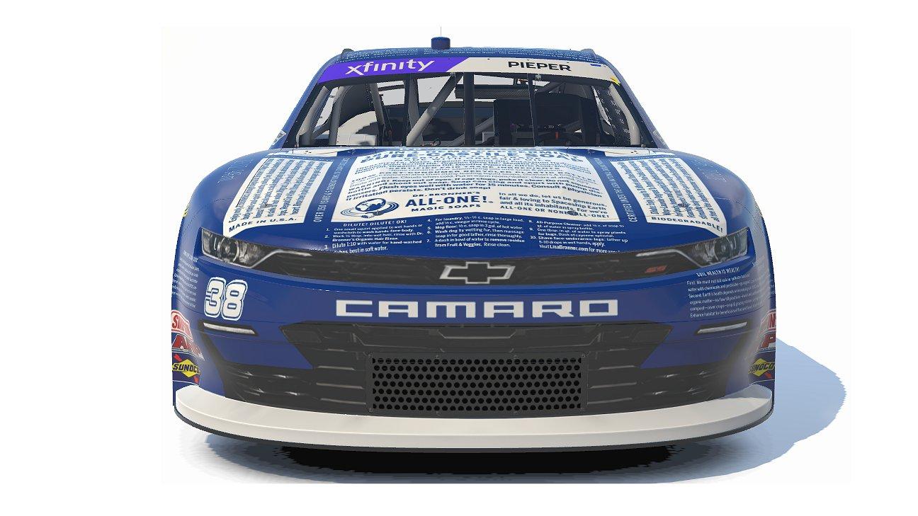Dr Bronners Soap Xfinity Camaro by Patrick Pieper - Trading Paints