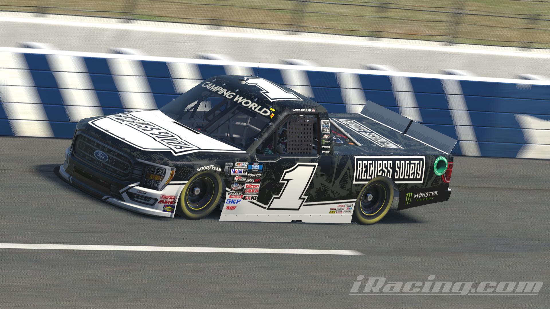 Hailie Deegan - Reckless Society Ford F-150 - no number by Ryan ...