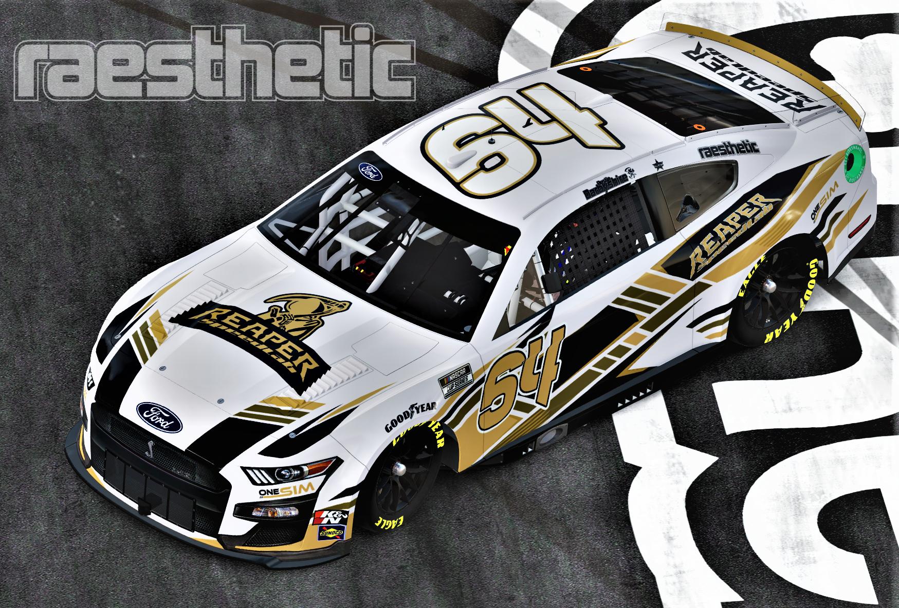 Reaper Speedlab x One Sim Team Design - Next Gen Ford Mustang by Austin ...