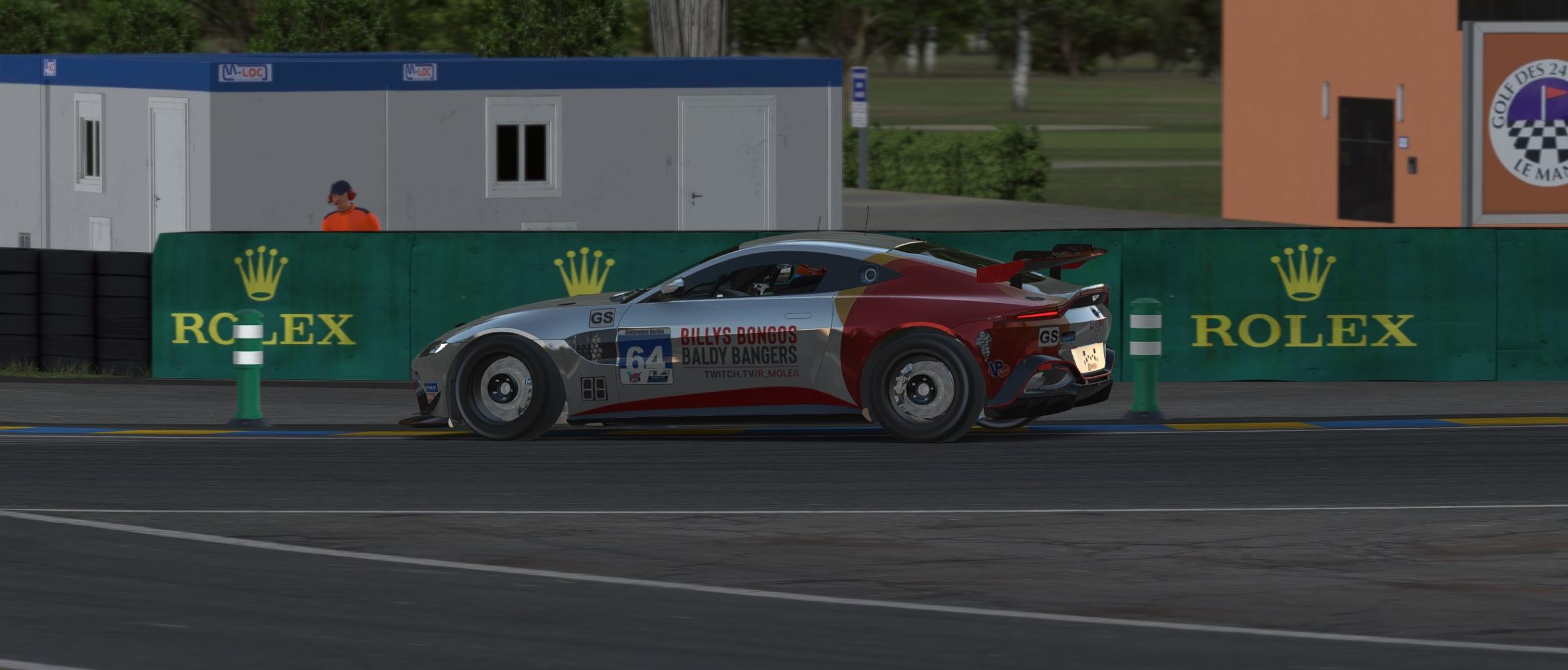 Billy Bongos Baldy Bangers Aston GT4 Team livery by Ryan Moles ...