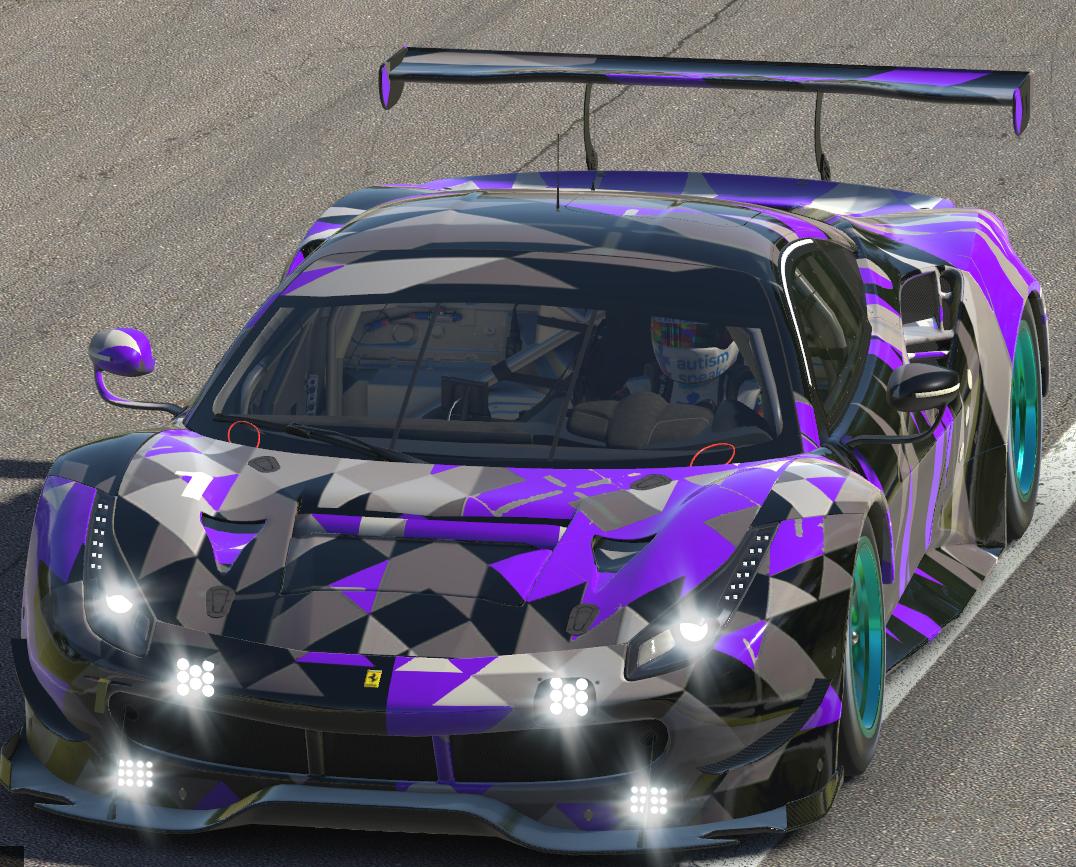 Dempsey Proton Purple 488 GTE by Todd Schwarz - Trading Paints