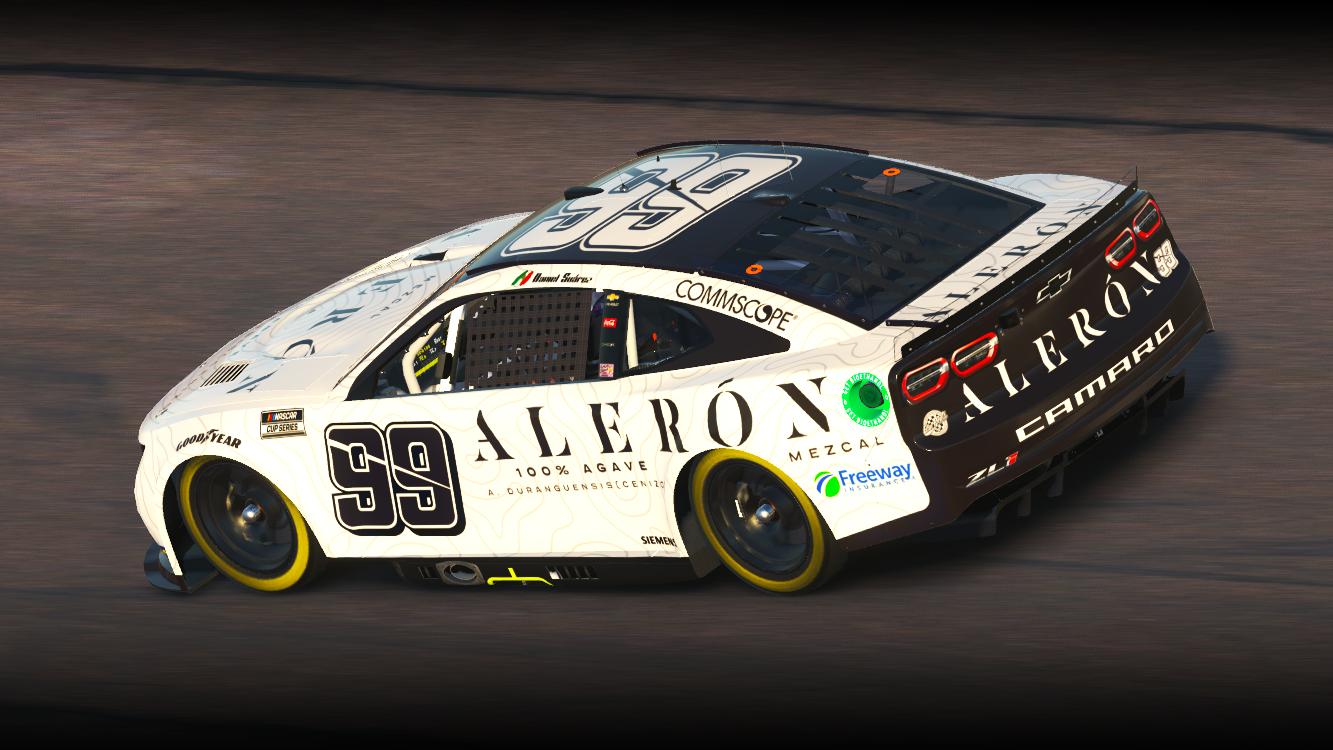 Daniel Suarez 2022 Mezcal Aleron Camaro Concept (No Number) by Evan ...