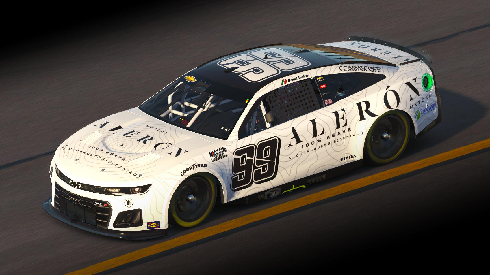 Daniel Suarez 2022 Mezcal Aleron Camaro Concept (No Number) by Evan ...