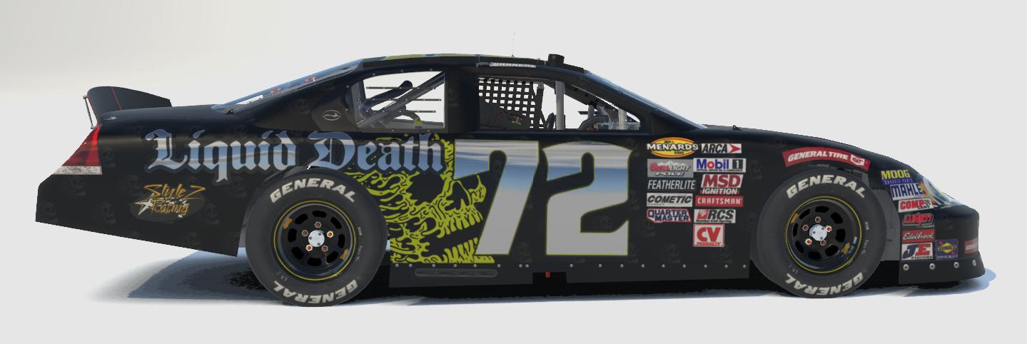 Alan Warneke Black Liquid Death ARCA by Steven Ayers Jr - Trading Paints