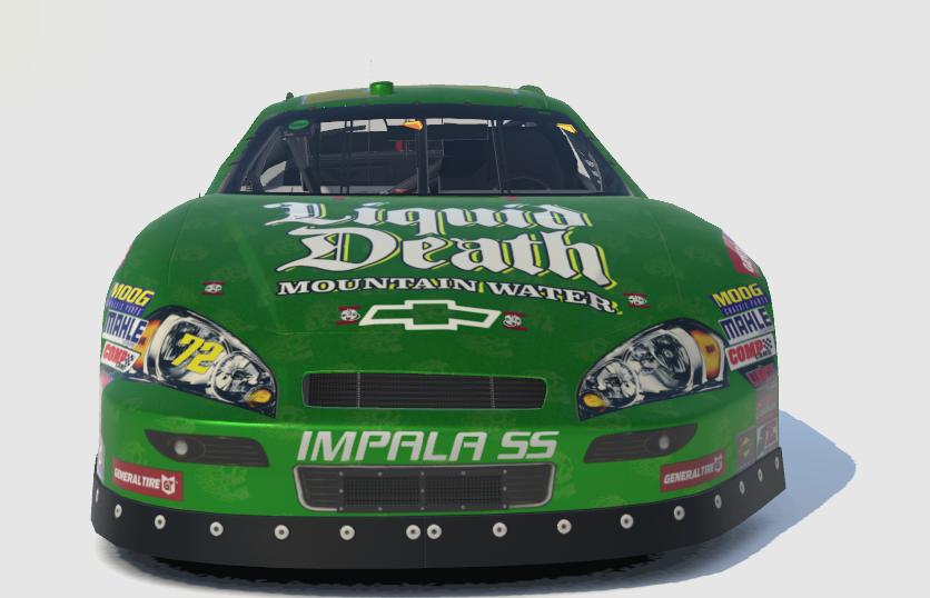 Alan Warneke Green Liquid Death ARCA by Steven Ayers Jr - Trading Paints