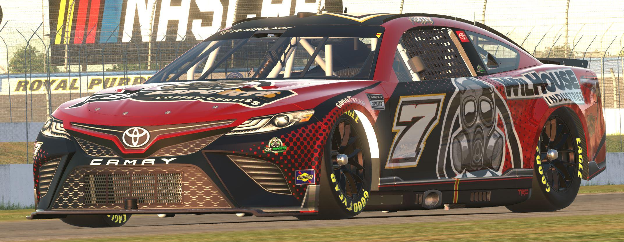 c&c eSports Red #7 Coffey by Nigel Christianson - Trading Paints