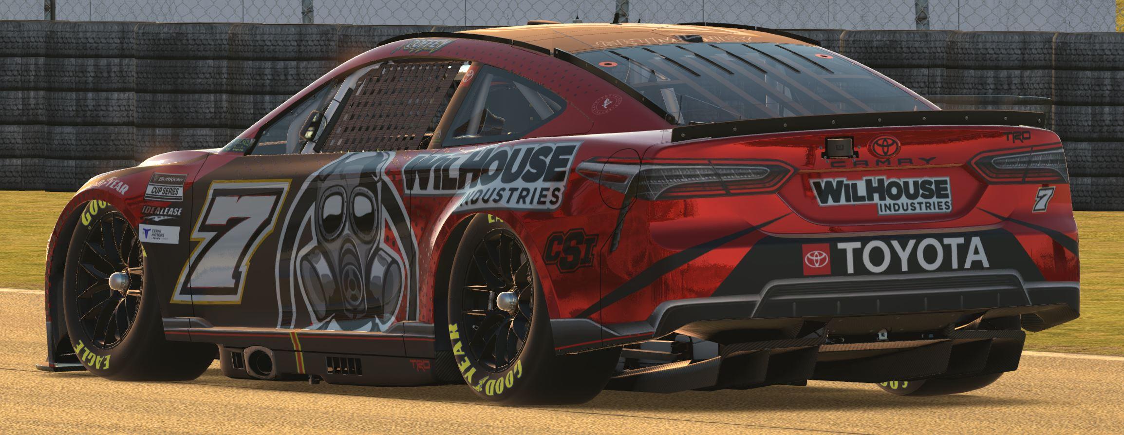c&c eSports Red #7 Coffey by Nigel Christianson - Trading Paints