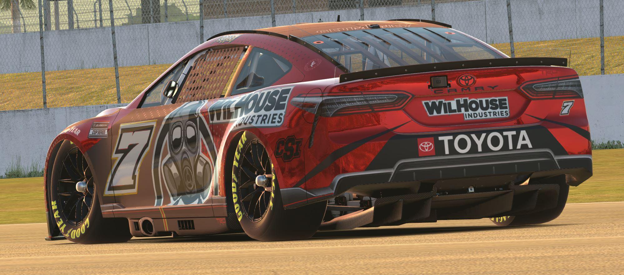 c&c eSports Red #7 Coffey by Nigel Christianson - Trading Paints