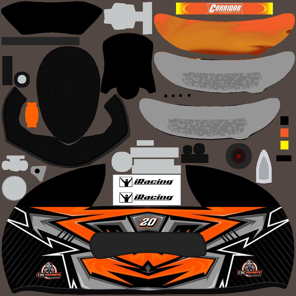 Helmet2022 nigel by Alex Coffey - Trading Paints