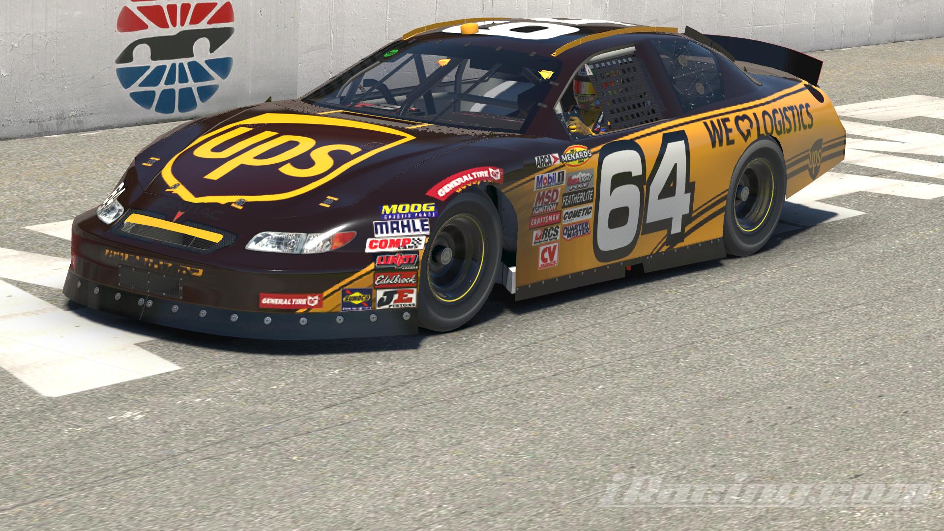 UPS Pontiac Grand Prix by Emmanuel Santiago - Trading Paints