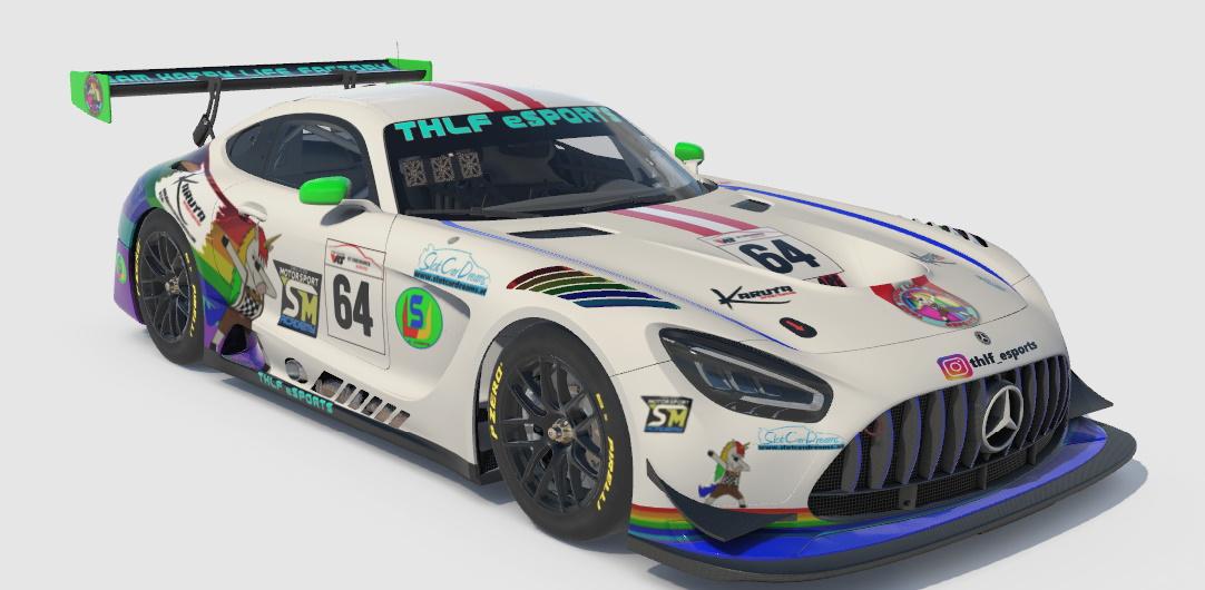 THLF eSports Mercedes EVO GT3 by Sascha Juritsch - Trading Paints