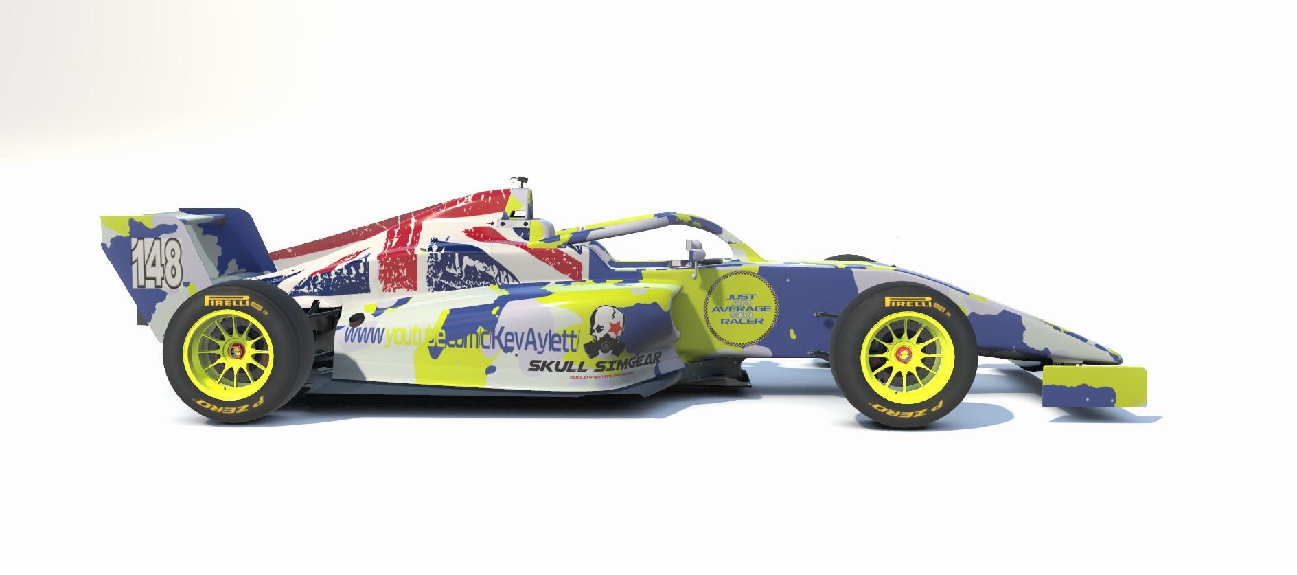 Team JAASR Camo GB F4 Livery by Kev Aylett - Trading Paints