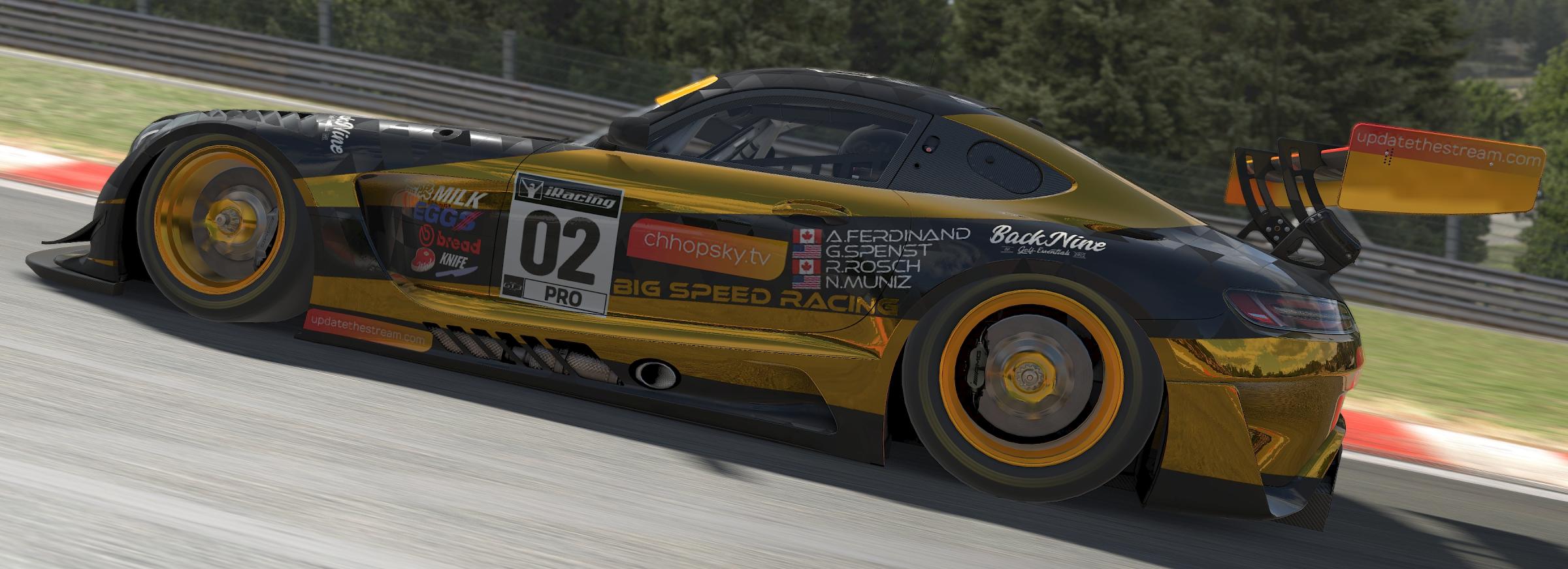 Big Speed Racing Carbon by Garret S. - Trading Paints