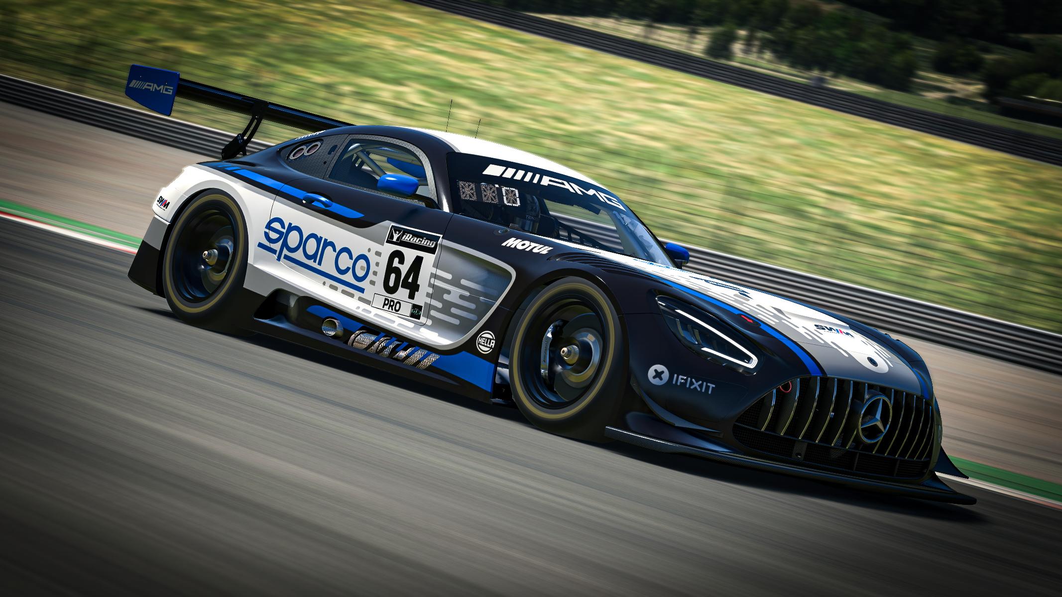 Sparco Mercedes AMG GT3 2020 by Justin T Wilkinson - Trading Paints