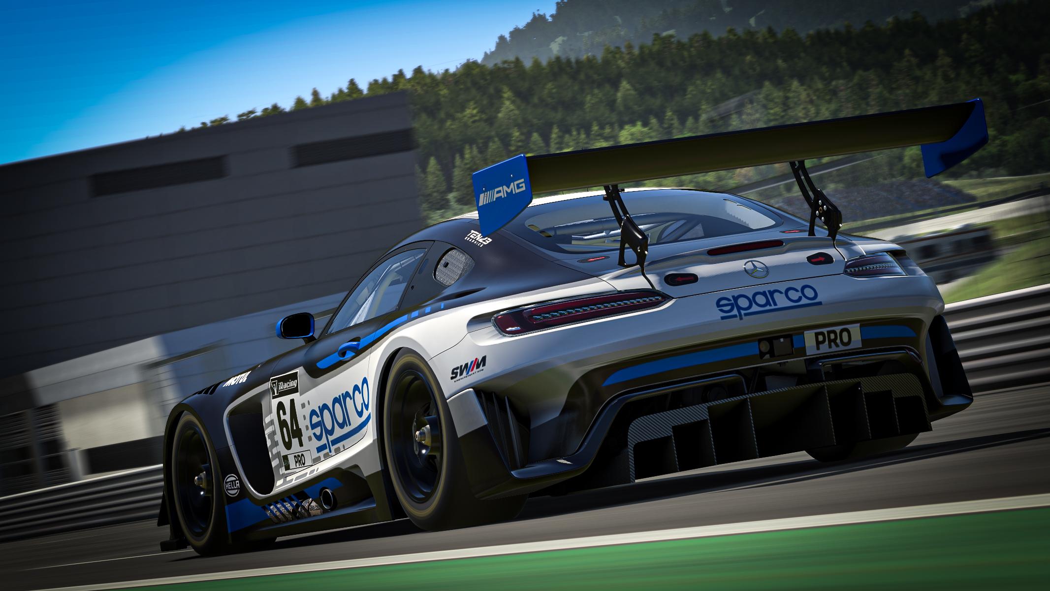 Sparco Mercedes AMG GT3 2020 by Justin T Wilkinson - Trading Paints