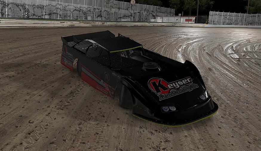 Keyser Dirt Late Model by Caleb Sellner - Trading Paints