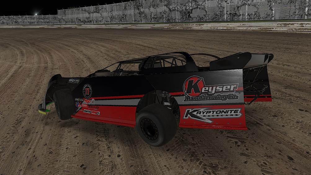 Keyser Dirt Late Model by Caleb Sellner - Trading Paints