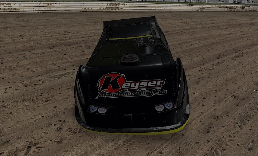 Keyser Dirt Late Model by Caleb Sellner - Trading Paints