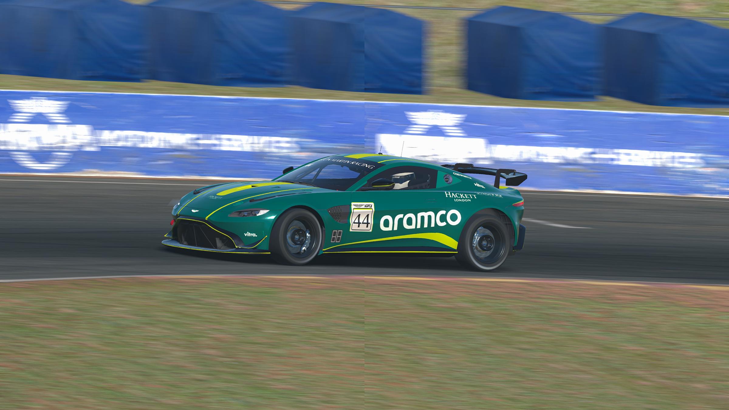 Aston Martin Vantage GT4 Alternative - Sim Stamped Number by Thomas Chap Vinette - Trading Paints