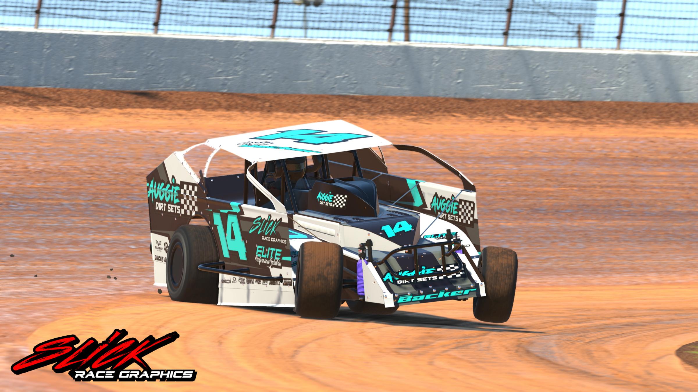 Bryton Backer Auggie Dirt Sets House Car #14 by Dillan B. - Trading Paints
