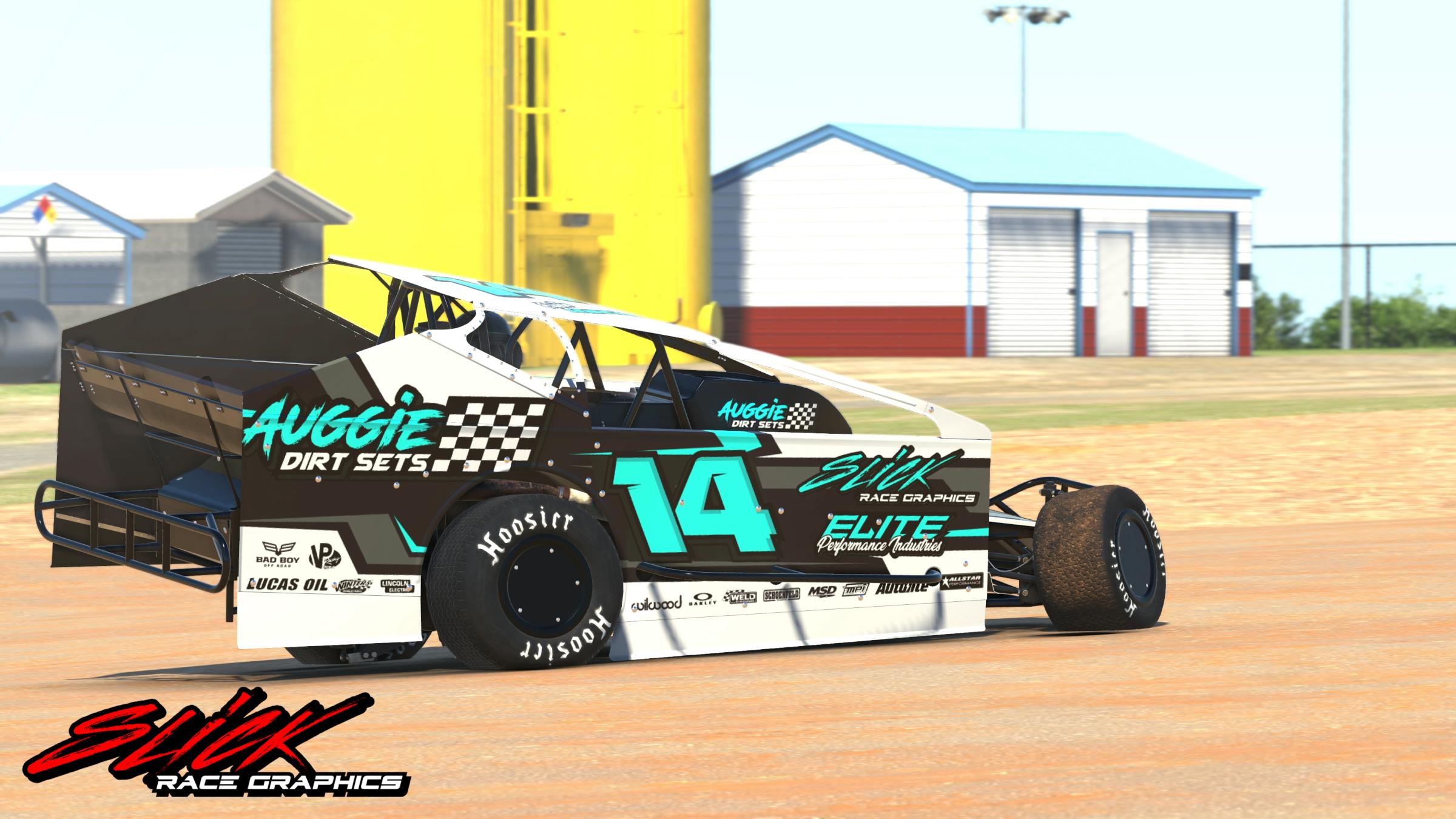 Bryton Backer Auggie Dirt Sets House Car #14 by Dillan B. - Trading Paints