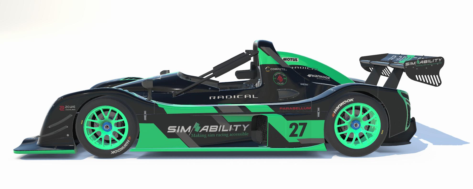 Radical SR10 Parabellum Simability by James D. - Trading Paints