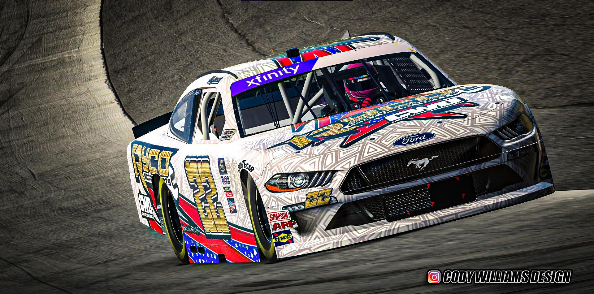 Jay Jensen Xfinity Mustang! by Cody G Williams - Trading Paints