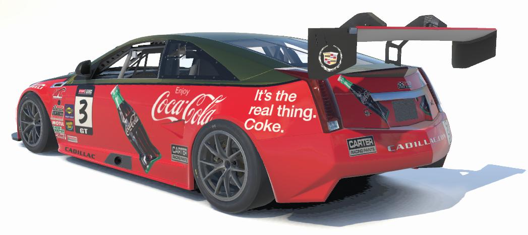 Classic Coca Cola Cadillac by Dalton Carter - Trading Paints