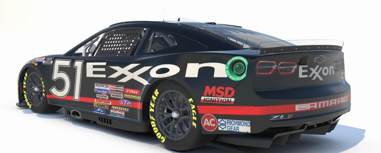 Rowdy Burns 2022 Chevrolet Camaro Throwback *Days of Thunder* *Custom ...