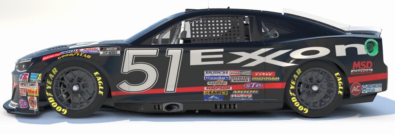 Rowdy Burns 2022 Chevrolet Camaro Throwback *Days of Thunder* *Custom ...