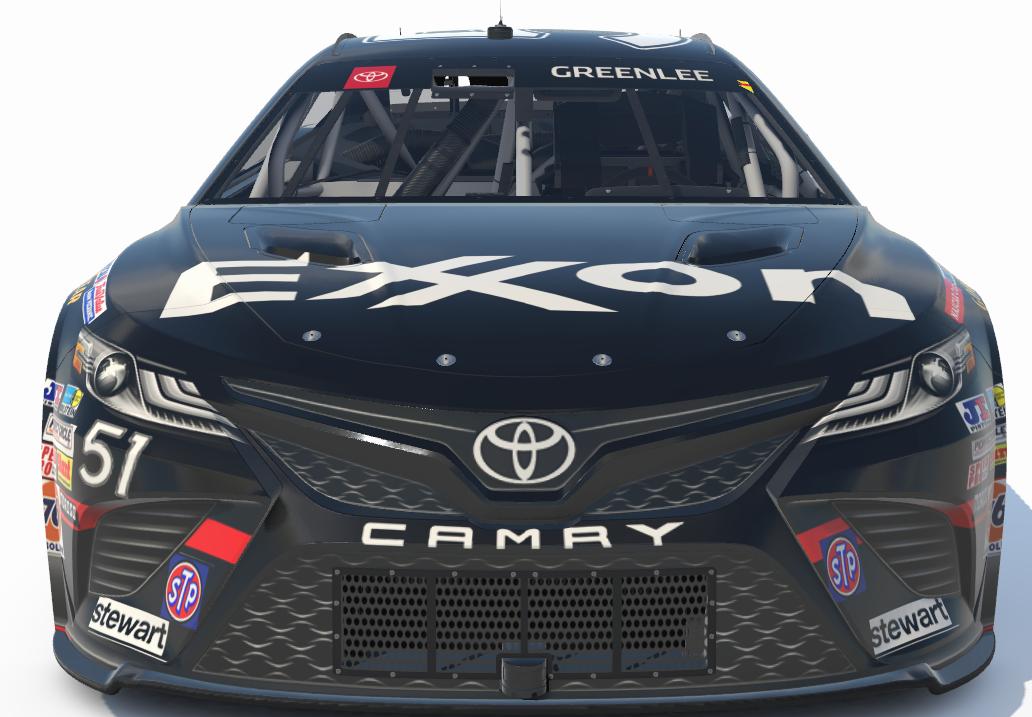 Rowdy Burns Exxon Throwback - 2022 Toyota Camry *Days of Thunder* by ...