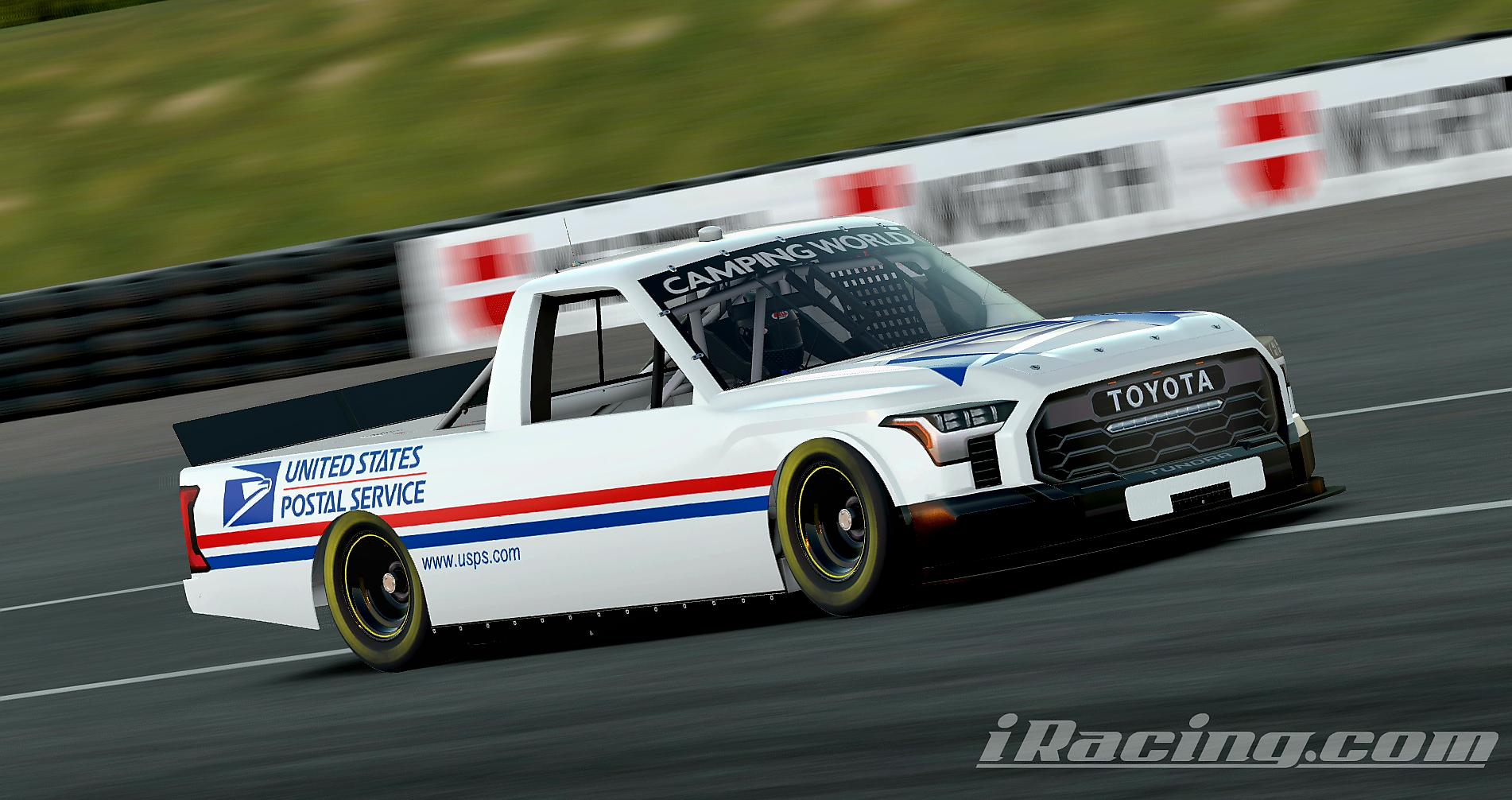 USPS Truck by Oscar Enriquez - Trading Paints