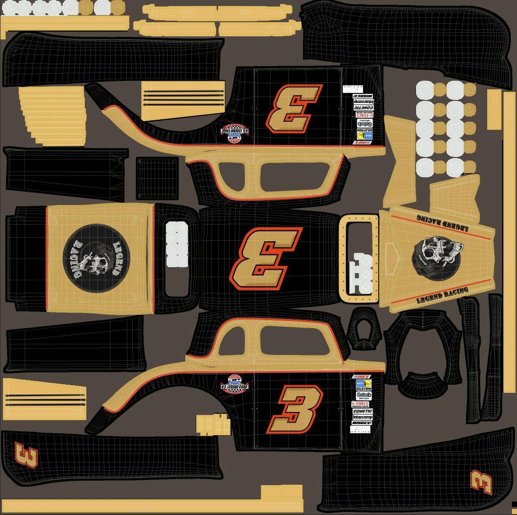 Legend Racing by Clifton Channell - Trading Paints