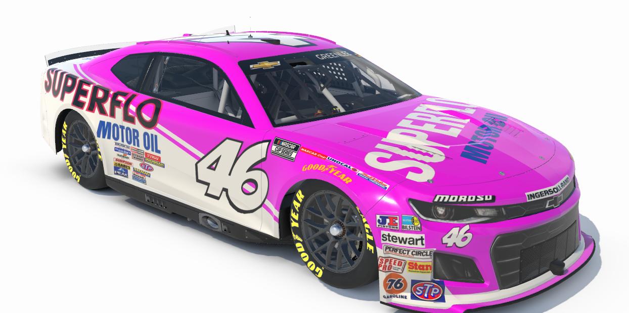 Cole Trickle SuperFlow 2022 Chevrolet Camaro Throwback *Days of Tunder ...