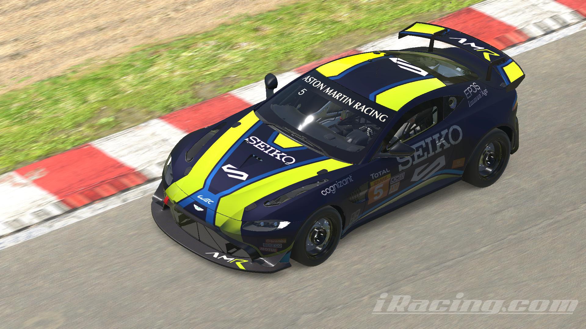 Seiko 5 Sport Fantasy - Aston Vantage GT4 by Cory E Hudson - Trading Paints