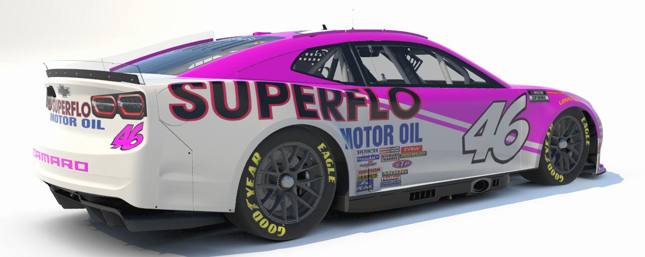 Cole Trickle Superflow Chevrolet Camaro Throwback *Days of Thunder* by ...