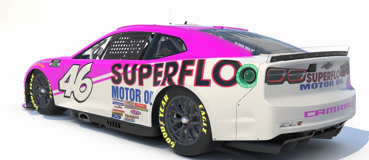 Cole Trickle Superflow Chevrolet Camaro Throwback *Days of Thunder* by ...