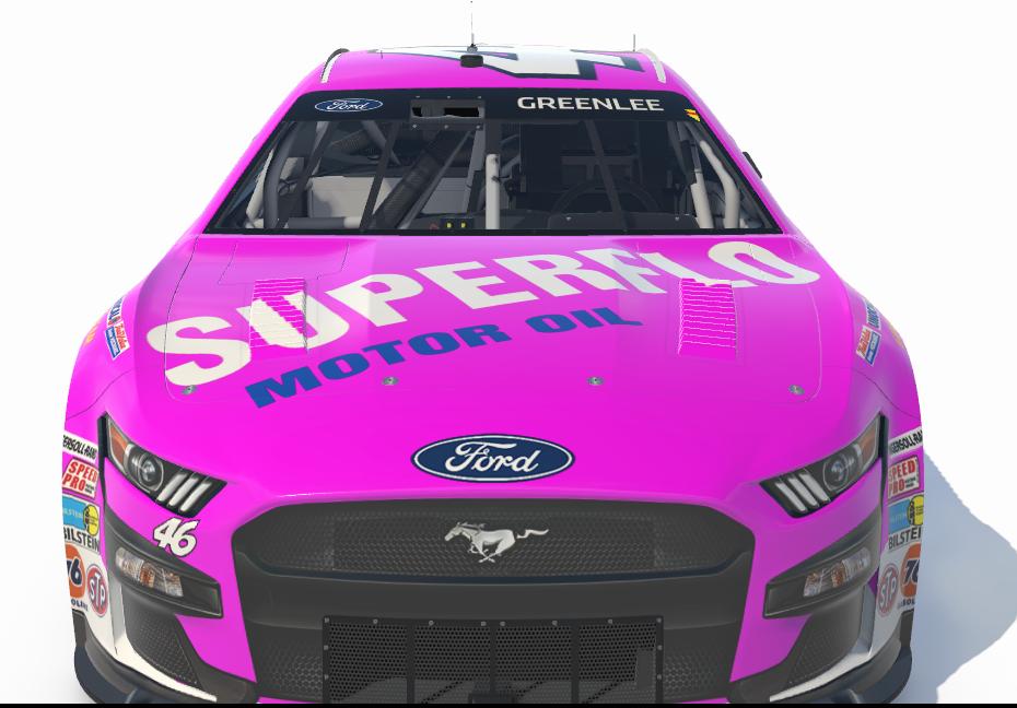 Cole Trickle Superflow Ford Mustang Throwback *Days of Tunder* *Custom ...