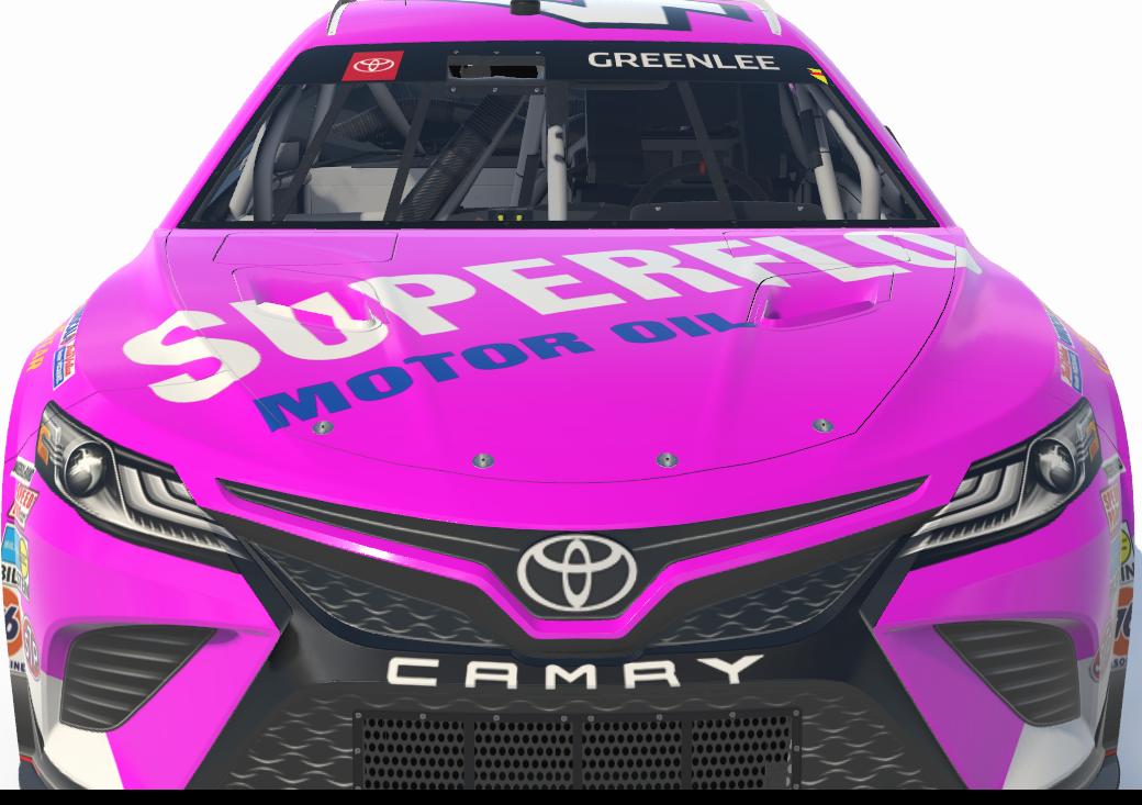 Cole Trickle SuperFlow Toyota Camry Throwback *Days of Thunder* by Gary ...