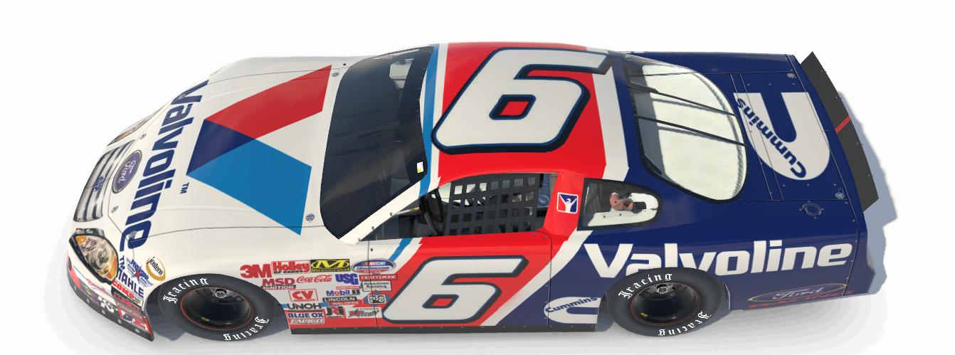 Mark Martin Valvoline Ford Fusion Late Model by Gary G. - Trading Paints