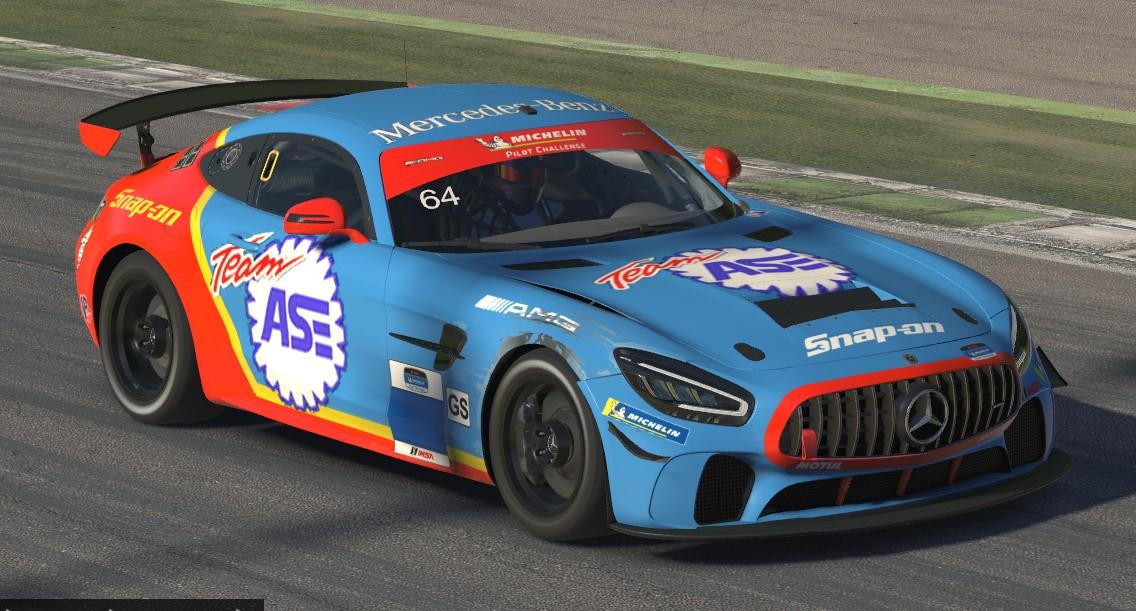 team ase mercedes gt4 by Mark B. - Trading Paints