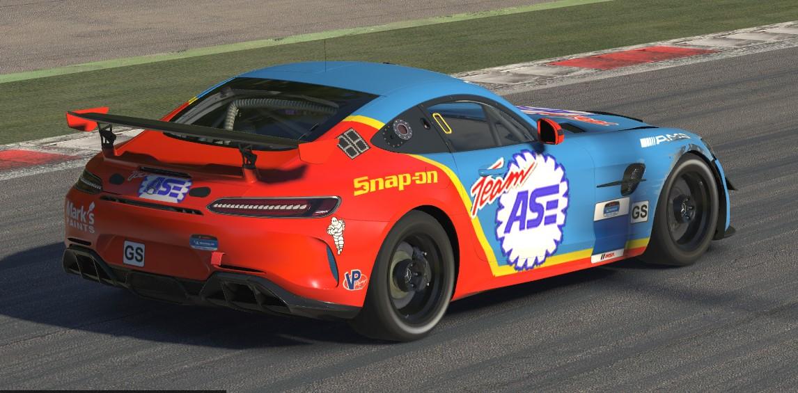 team ase mercedes gt4 by Mark B. - Trading Paints