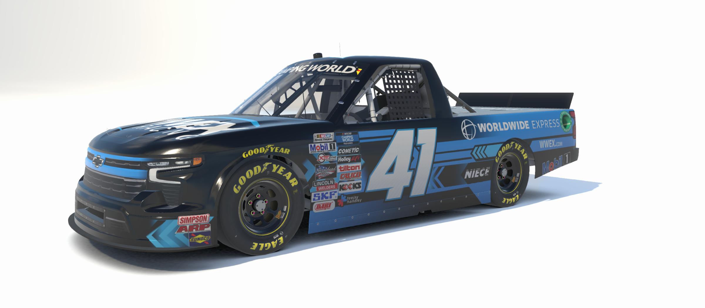 #41 - Worldwide Express / DEX Racing - Ross Chastain 2022 by Teejay ...