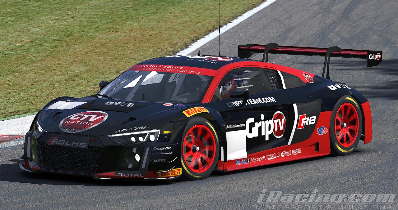 Grip TV New Logo Audi R8 by Ben Horton - Trading Paints