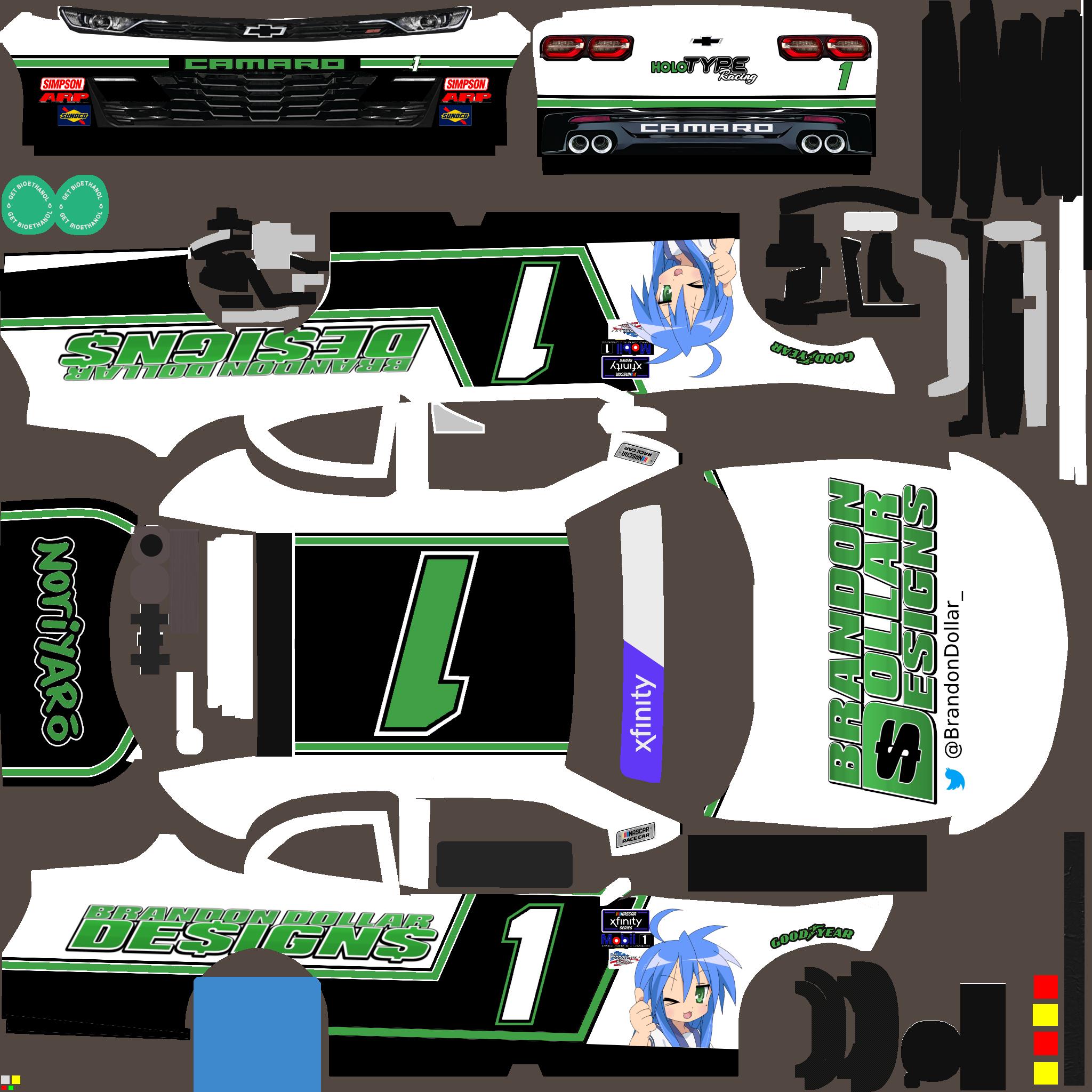 Alt Kyle Carlson BDD Camaro by Nickolas M. - Trading Paints