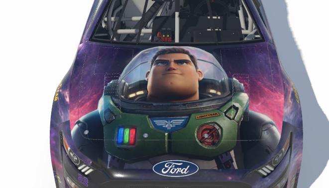 Disney Pixar Lightyear Ford Mustang by Gary G. - Trading Paints