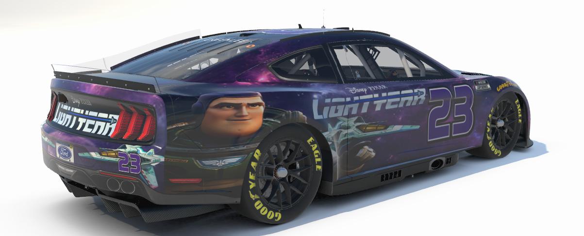 Disney Pixar Lightyear Ford Mustang by Gary G. - Trading Paints