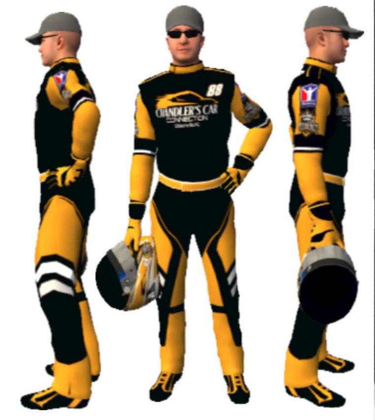 Mark McCrary #88 Suit/Chandlers Car Connection by Allen Marshall ...