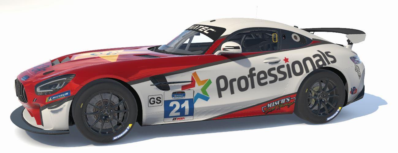Mitchell Mcgarry Professionals Gt4 by Riley Matheson - Trading Paints