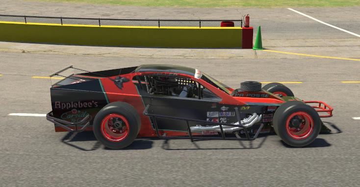 Tanner Miller Wheelen/SK Modified by Scott D Thomason - Trading Paints